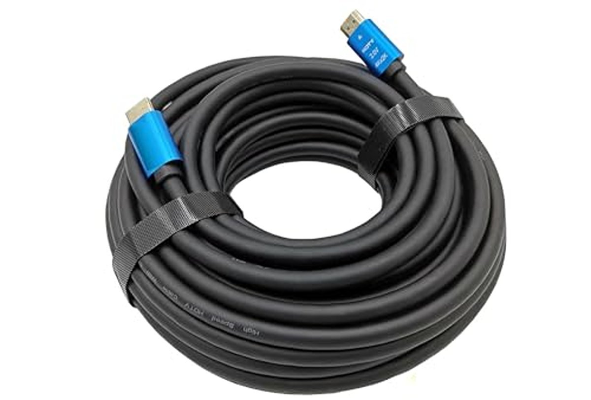 NP Tech| NPTECH 10.0 meter 2K 4K Black 2.0 HDMI Cable 8.0OD Male to Male